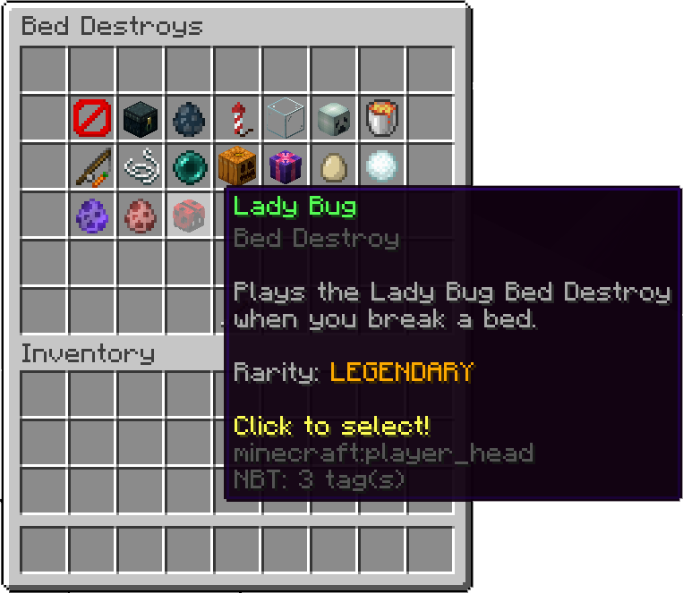 Cosmetics & Coins - Marcely's Bedwars